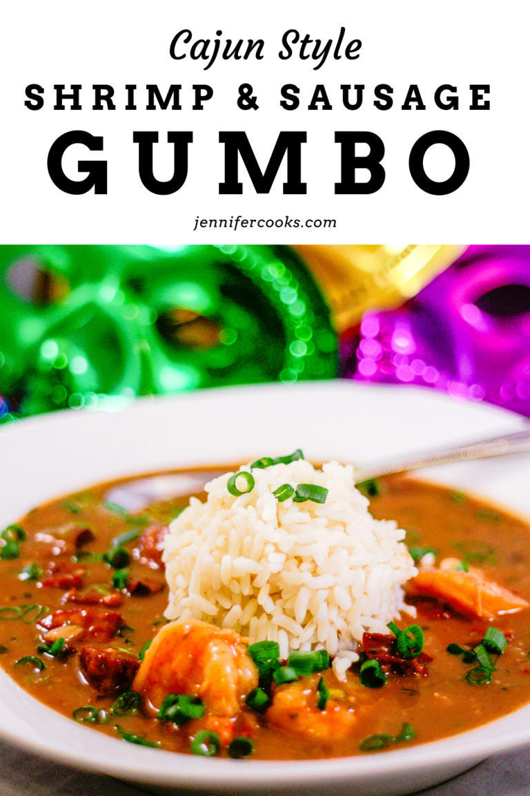 Cajun Style Shrimp and Sausage Gumbo | Jennifer Cooks