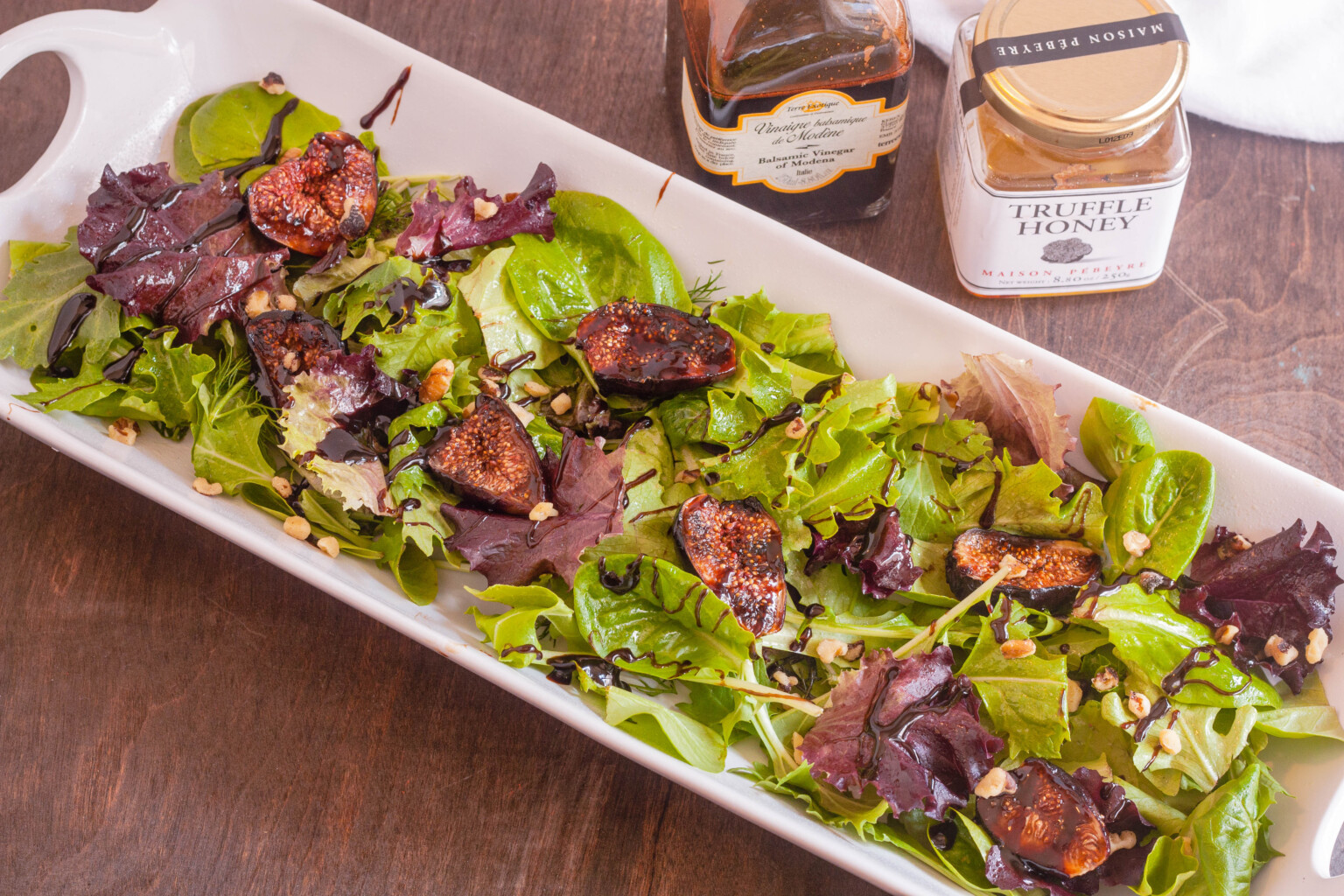 Balsamic Glazed Grilled Fig Salad