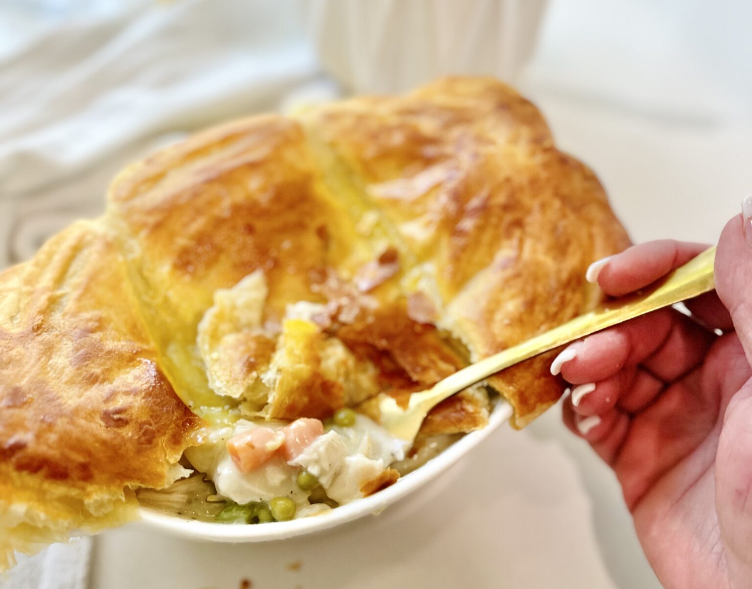 How to Make Homemade Creamy Chicken Pot Pie