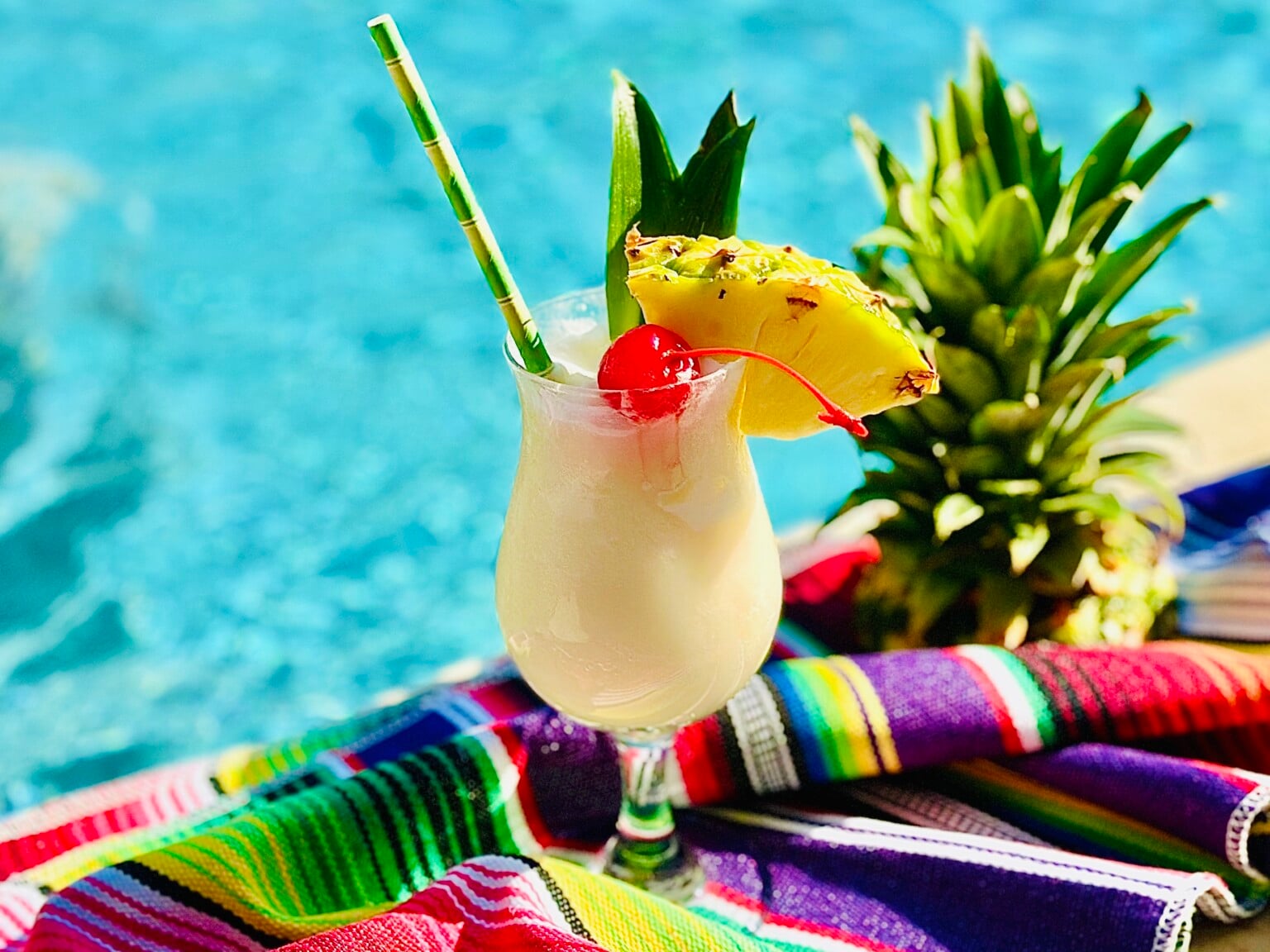The Best Frozen Pina Colada Cocktail | Jennifer Cooks