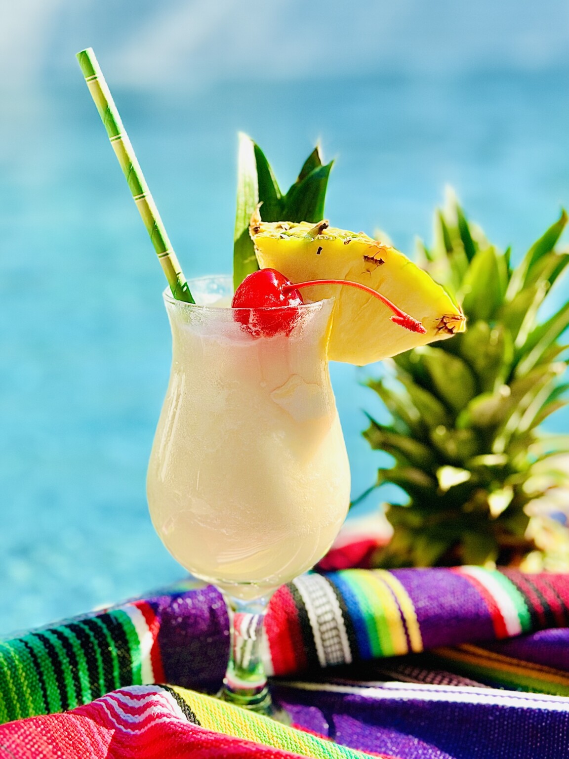The Best Frozen Pina Colada Cocktail | Jennifer Cooks