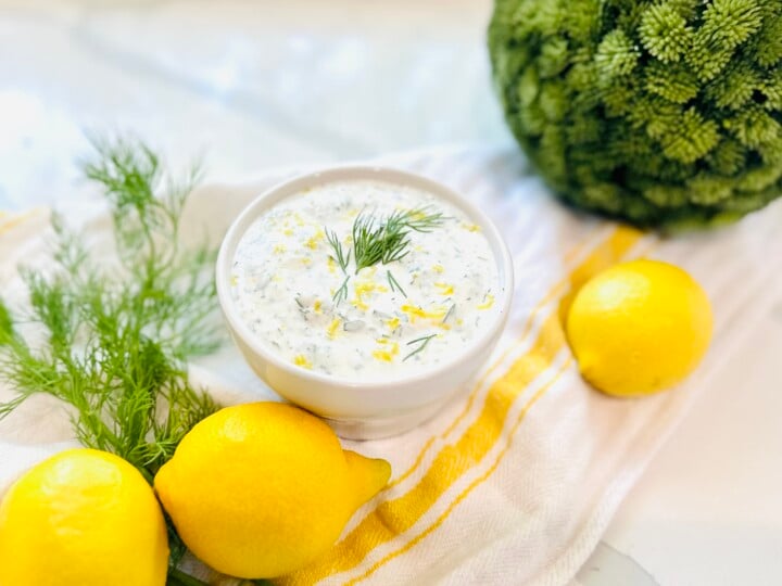 Quick & Easy Lemon Dill Sauce (Ready in 5 Minutes) | Jennifer Cooks