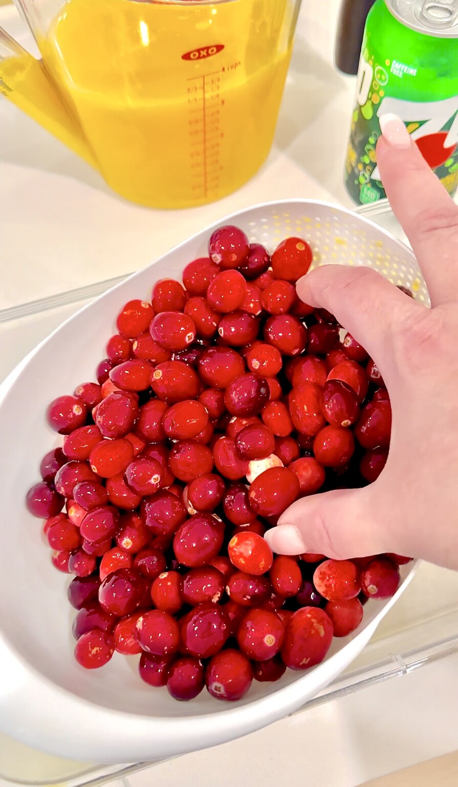 Powdered Sugared Cranberries (Cranberry Snowballs Recipe)