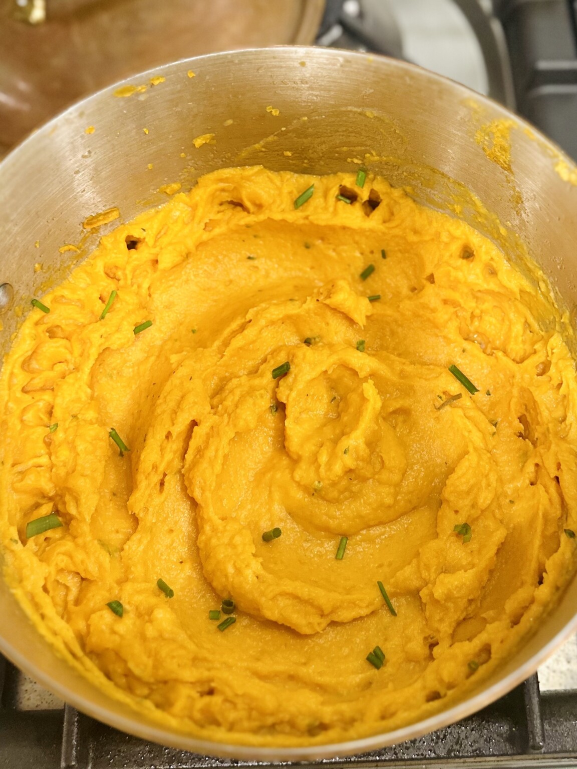 Easy Mashed Sweet Potatoes with Orange & Thyme