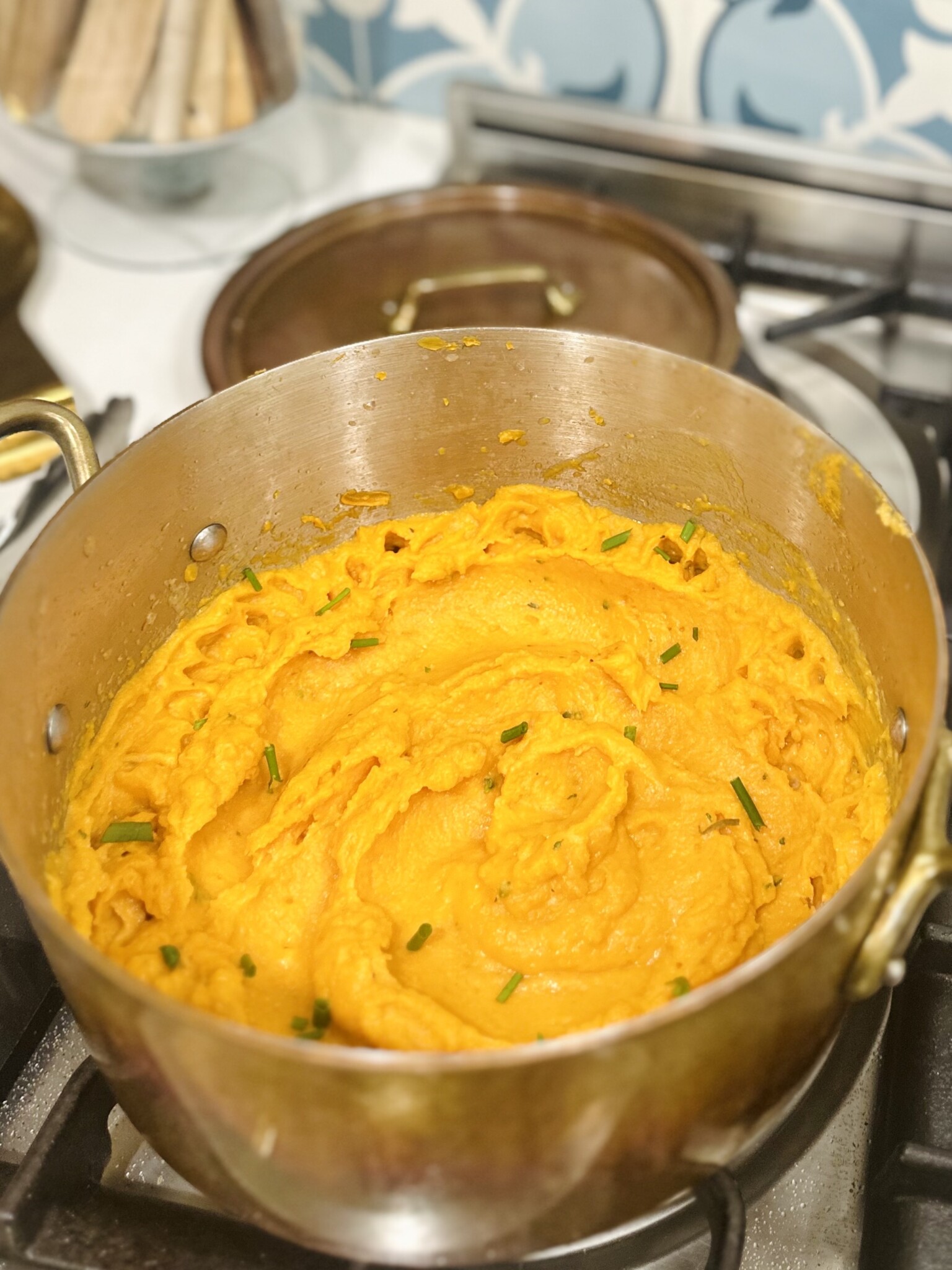 Easy Mashed Sweet Potatoes with Orange & Thyme