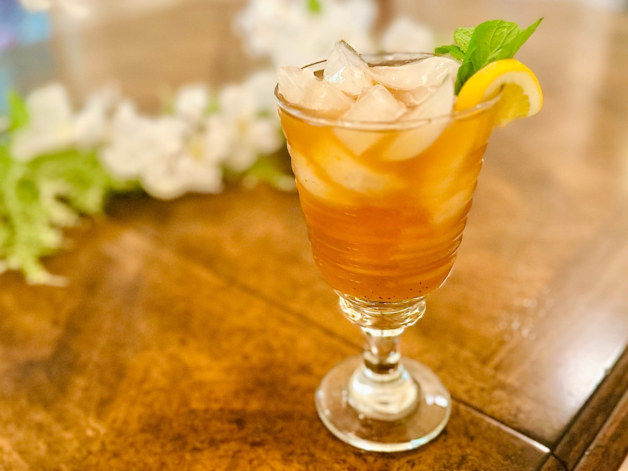 Refreshing Southern Citrus Almond Sweet Tea Recipe