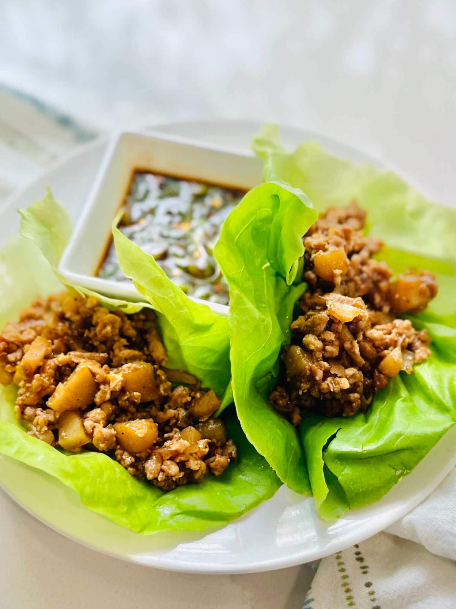 Easy Weeknight PF Chang’s Chicken Lettuce Wraps at Home