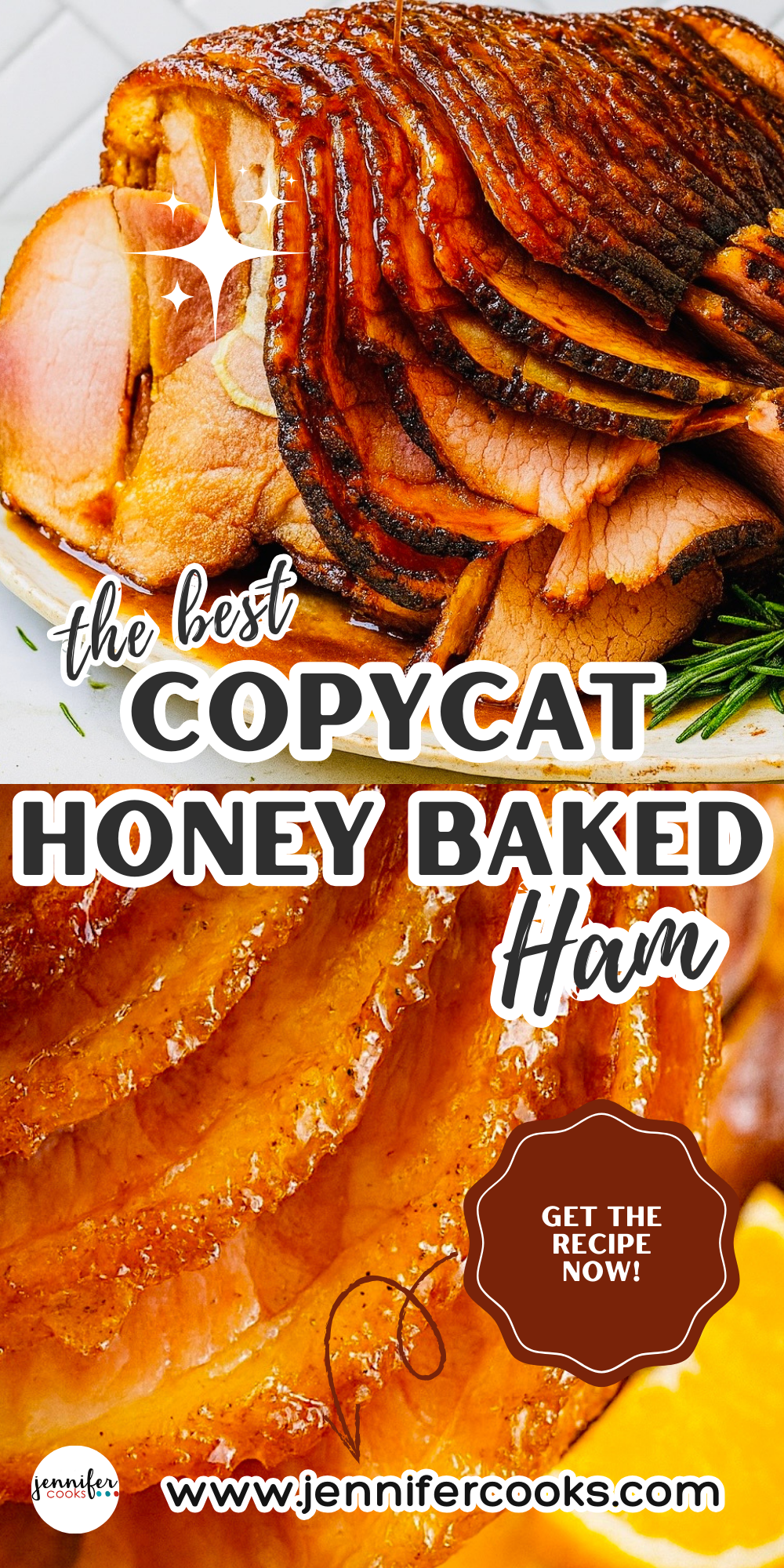 Easy Copycat Honey Baked Ham with Crispy Glaze