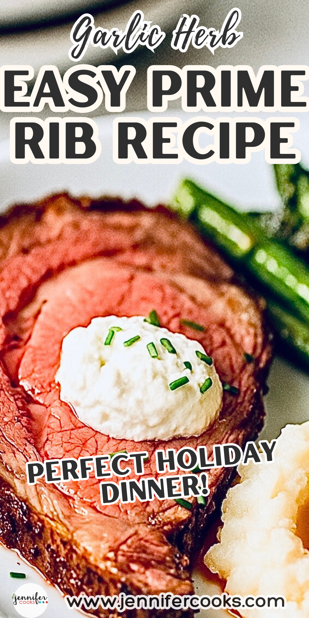 Easy Prime Rib Roast Recipe with Herb Garlic Crust