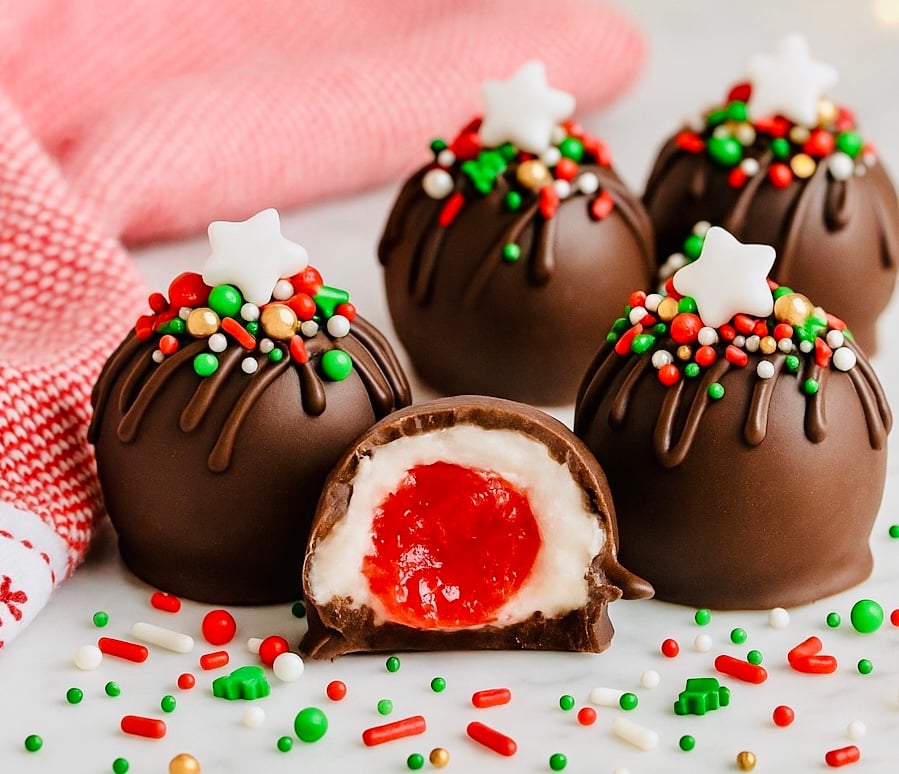 Homemade Chocolate Covered Cherry Cordials Recipe
