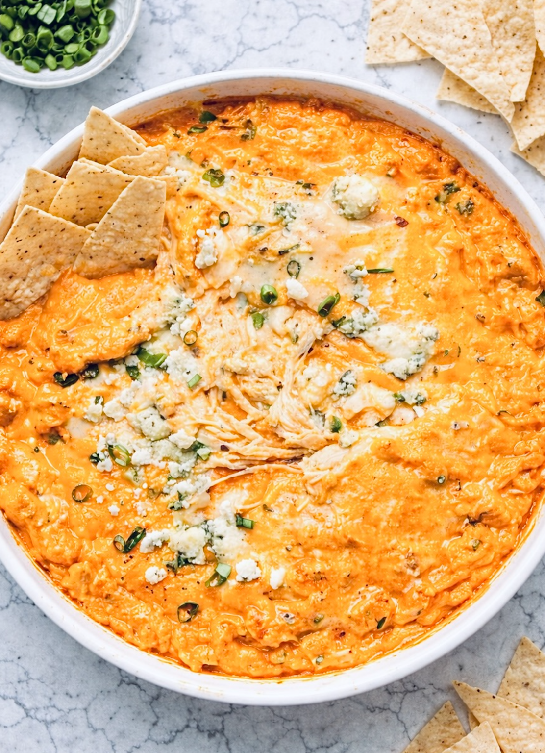 Best Easy Buffalo Chicken Dip for Parties Oven-Baked