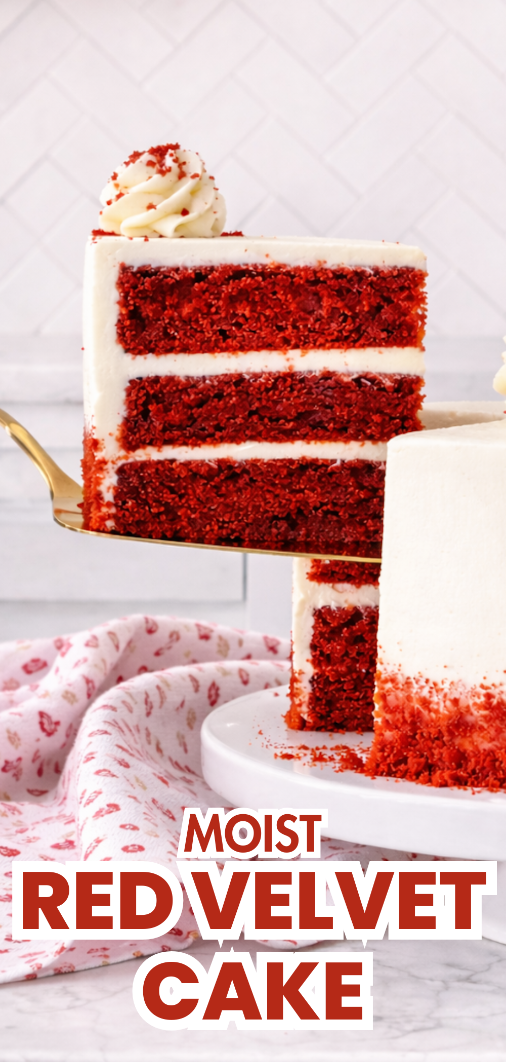 Best Red Velvet Cake with Cream Cheese Frosting